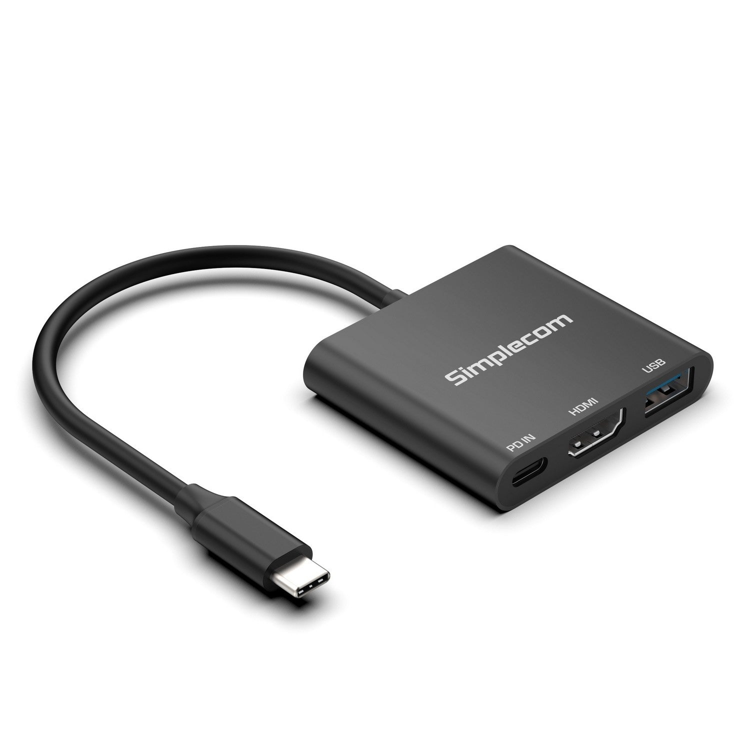 Simplecom DA320 USB-C 3-In-1 Adapter USB 3.2 Gen 1 5Gbps PD HDMI 2.0 4 – VTech Industries