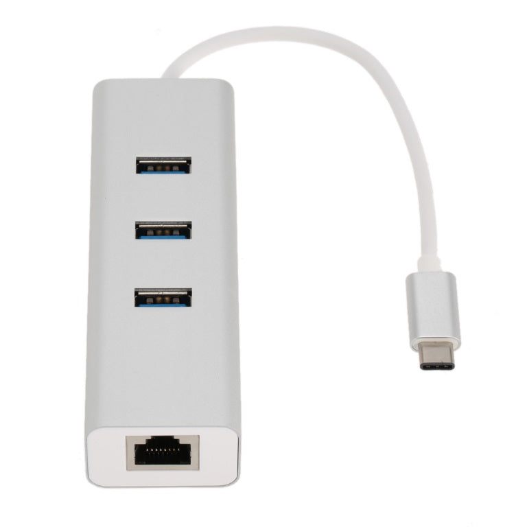 Astrotek USB-C to LAN + 3 Ports USB3.0 Hub Gigabit RJ45 Ethernet Netwo – VTech Industries