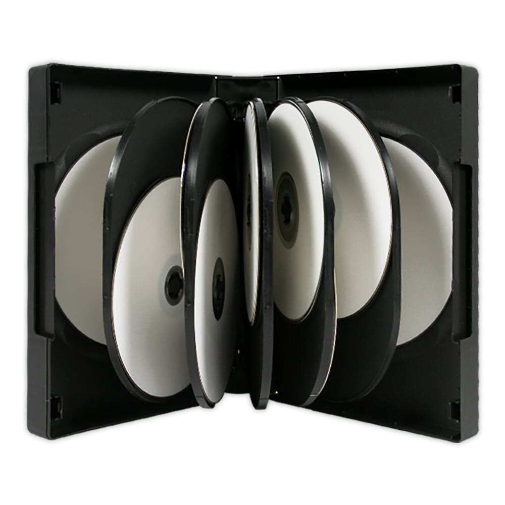 Black DVD Cases Holds 12 (39mm) 20pk – VTech Industries