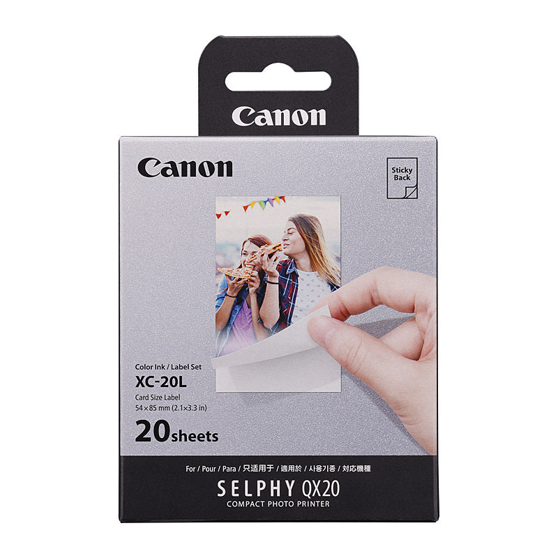 Canon XC Selphy Paper 20sheets 20 Sheets - XC-20L – VTech Industries