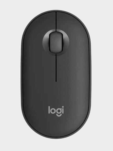 Logitech Pebble M350S Wireless Optical Mouse Graphite 1000 dpi Bluetoo ...