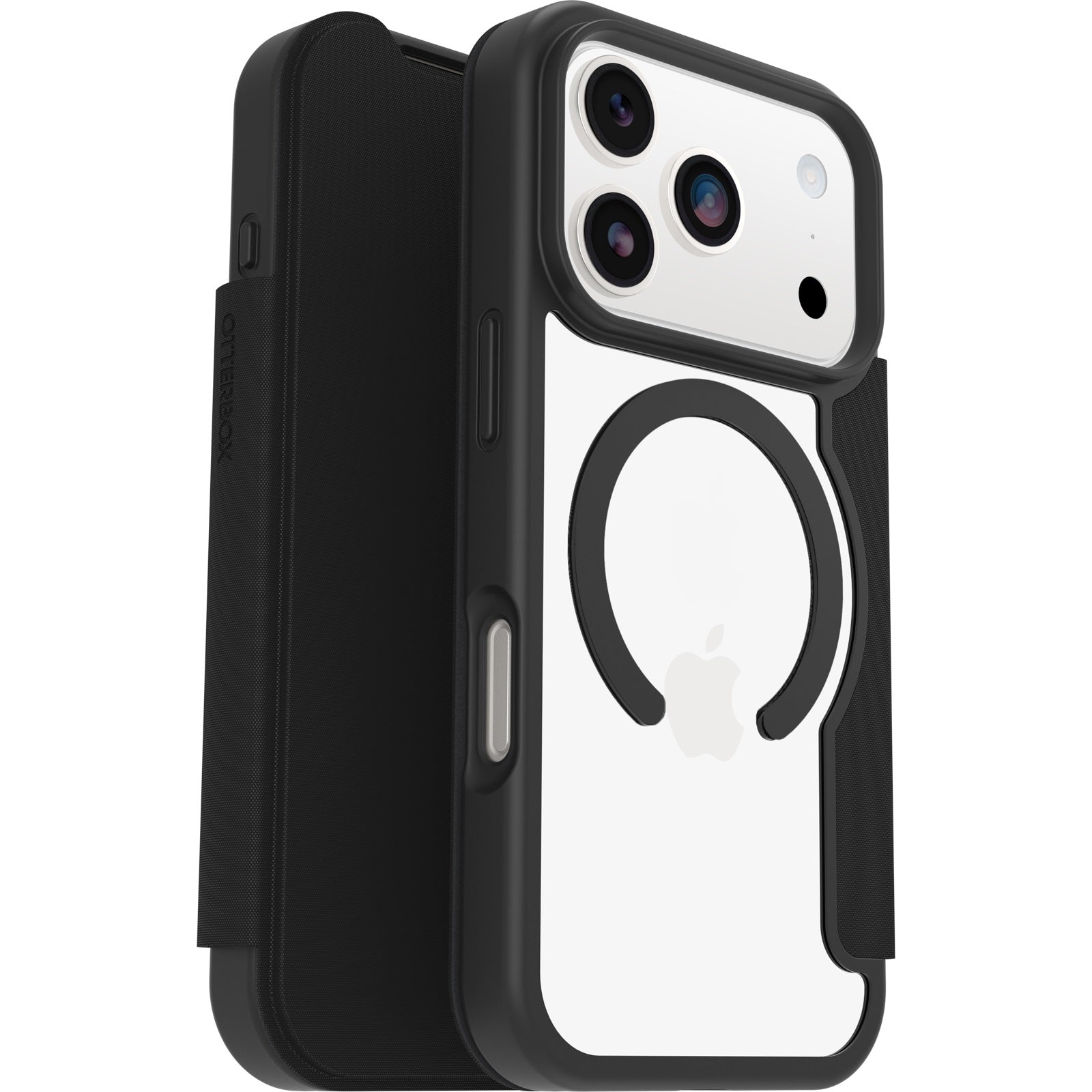OtterBox React Folio MagSafe Apple iPhone 17 Pro (6.3') Case Black Cry ...