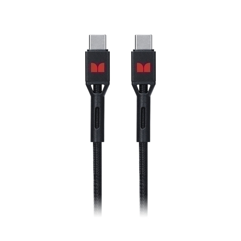 Monster USB-C to USB-C Braided Cable - Black 2m - MT-2MCTOCBB – VTech ...