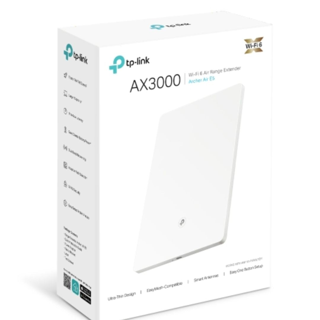 TP-Link Archer Air E5 AX3000 Dual-Band Wi-Fi 6 Air Range Extender, 574 ...