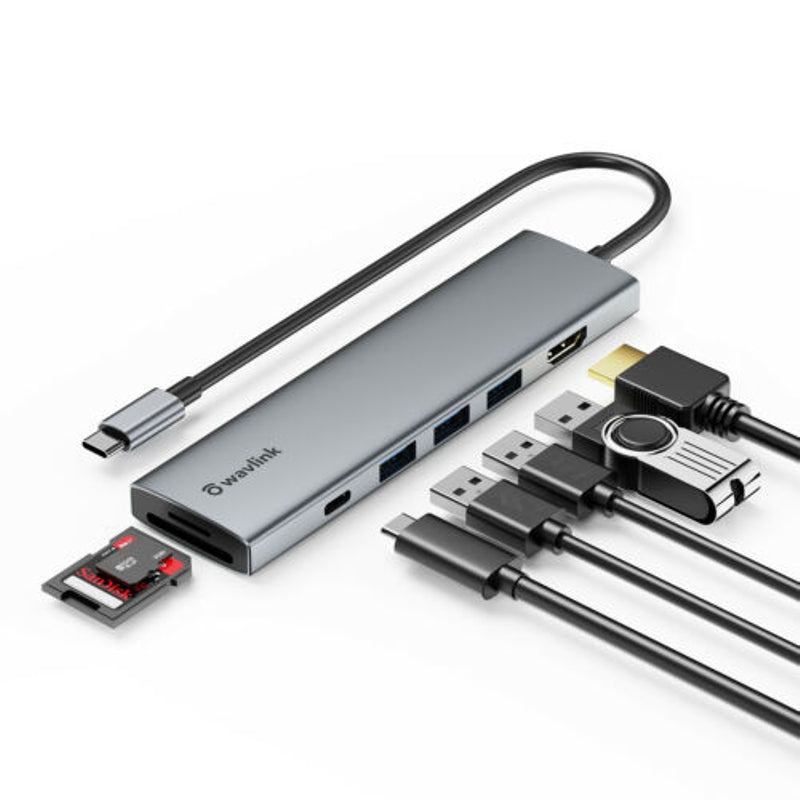 Wavlink WL-UHP5010 USB-C 8-in1 Hub WL-UHP5010 – VTech Industries