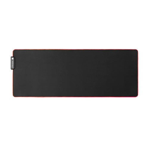 Brateck LARGE RGB GAMING MOUSE PAD, 800x300x4mm, reduces resistance an ...