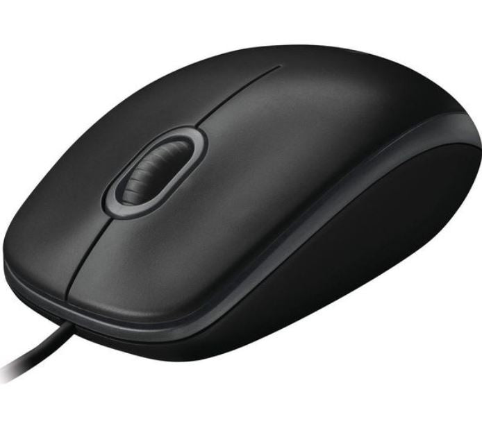 Logitech B100 Optical USB Mouse 800dpi for PC Laptop Mac Tux Full Size ...