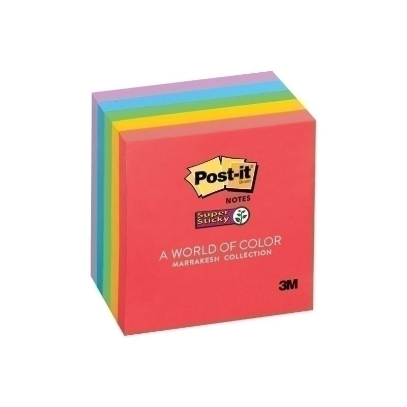 Post-It Super Sticky Notes Marrakesh 76 x 76mm 5-Pack - 7100262998 ...