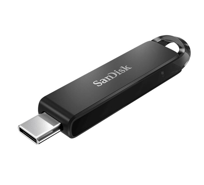 SanDisk Ultra USB Type-C Flash Drive, CZ460 64GB, USB Type C 3.1, Blac ...